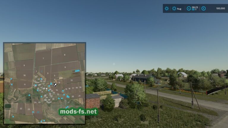 Русские карты для Farming Simulator 22 / ФС 2022