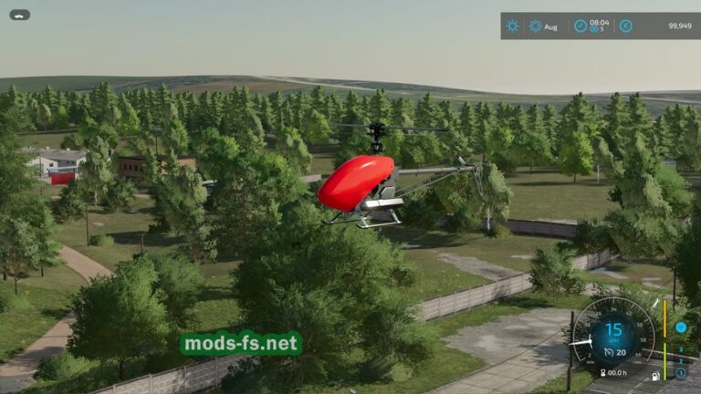 Моды на вертолеты и самолеты для Farming Simulator 22